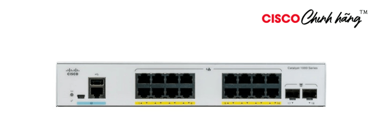 C1000-16P-2G-L | Cisco Switch Catalyst 1000【 Chính Hãng